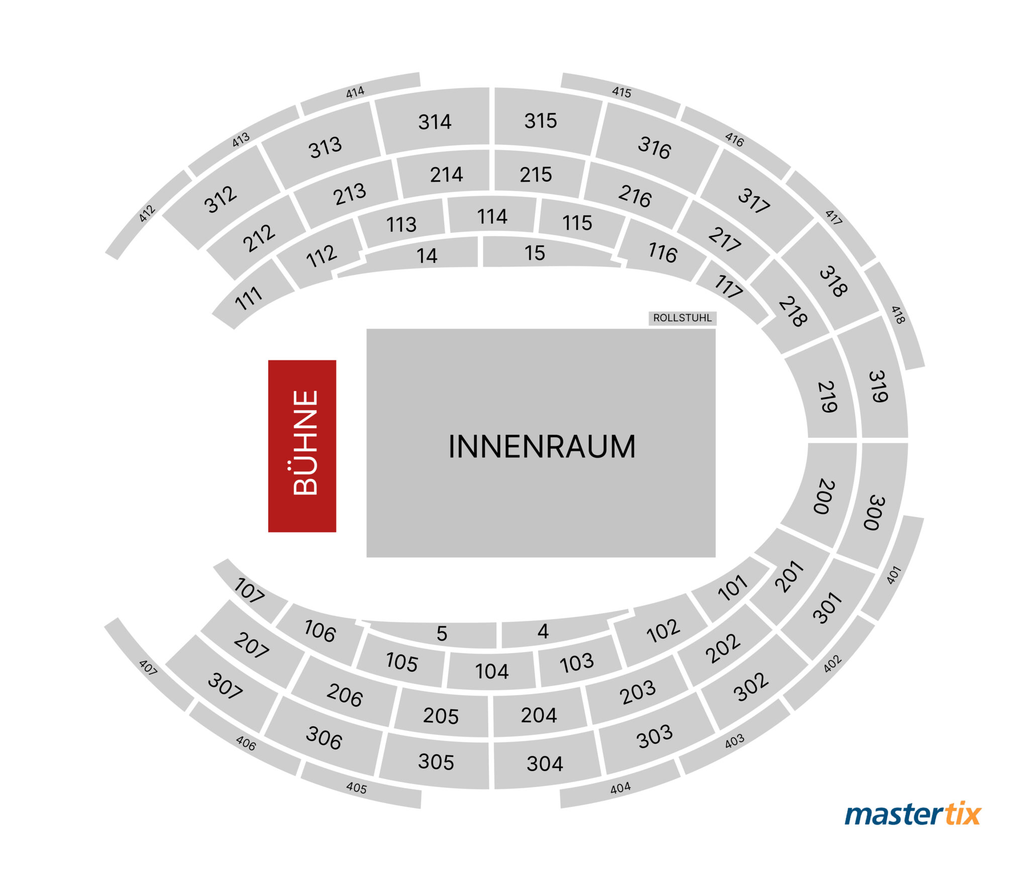 Sitzplan Westfalenhalle Dortmund Sitzpltze